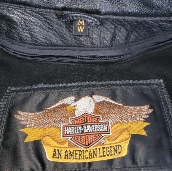 Harley-Davidson | Jackets & Coats | Harley Hog Ladies Of Harley Leather ...
